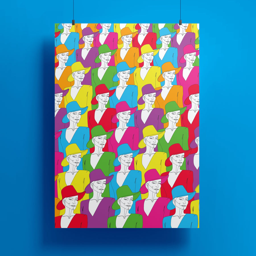 Printed drawings by Emilie Becker – VAGPWR