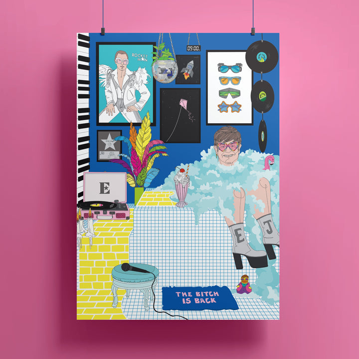 Printed drawings by Emilie Becker – VAGPWR