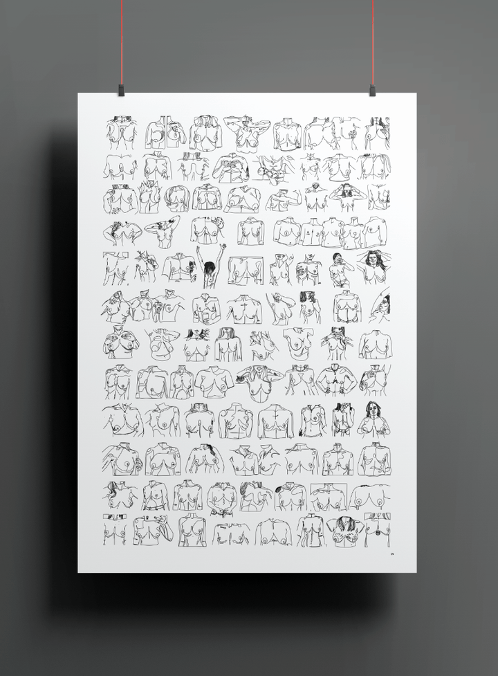 Printed drawings by Emilie Becker – VAGPWR