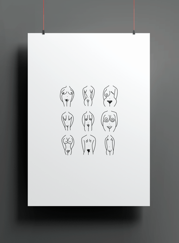 Printed drawings by Emilie Becker – VAGPWR