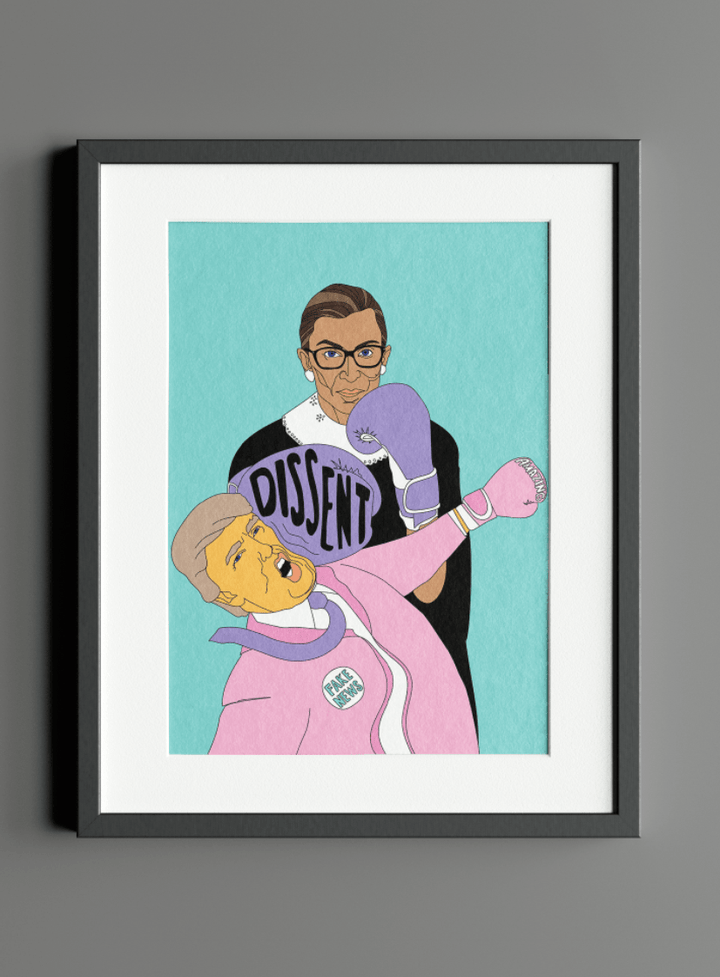 Printed drawings by Emilie Becker – VAGPWR